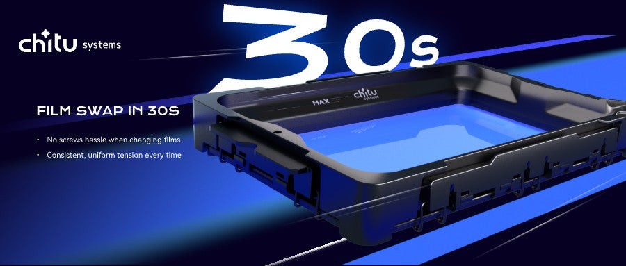 No Screws. Never Screwed: Chitu Systems Hoopat Quick Release Resin Vat ...