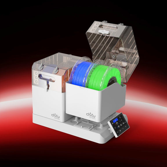 Chitu E1 Filament Dryer - 2 Chambers, 4 Spools Fuel – ChituSystems