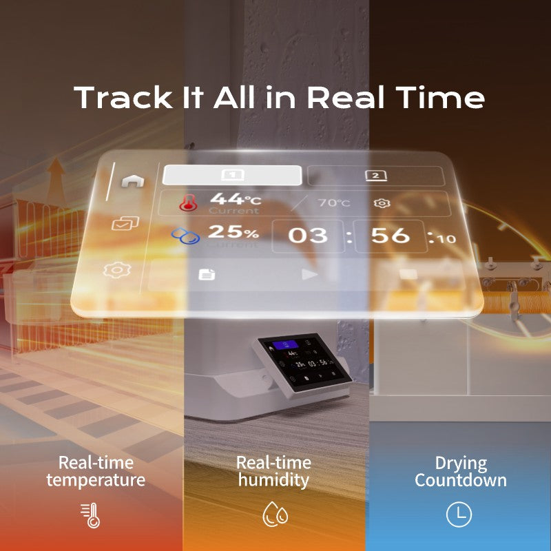 Chitu E1 Filament Dryer - 2 Chambers, 4 Spools Fuel – ChituSystems